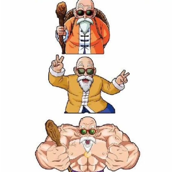 Design | Dragon Ball Master Roshi Decal | Poshmark